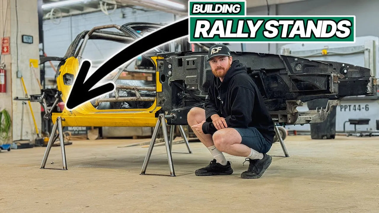 Making and Testing Custom Rally Jack Stands – FDFRaceshop